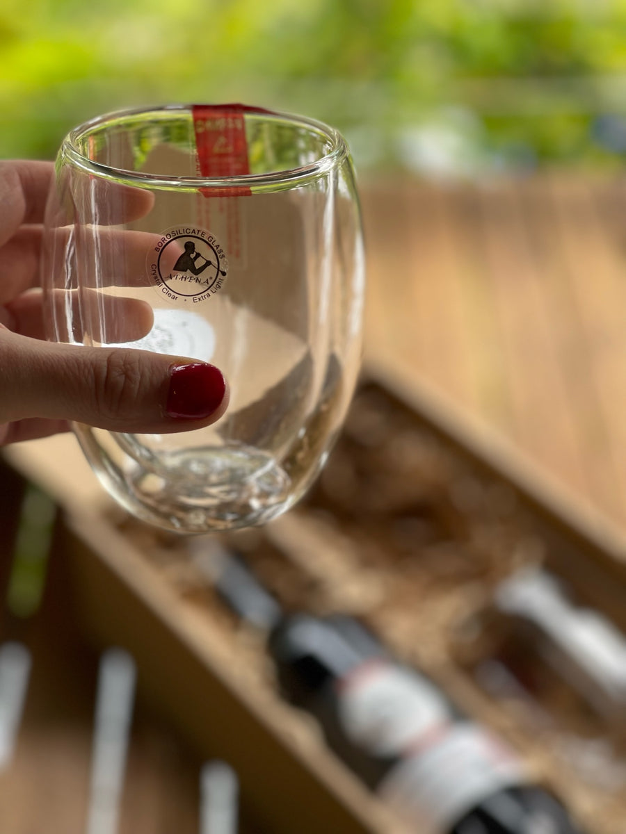 Mulled wine gift box (750ml bottle and 2 double wall glasses) – The ...